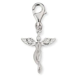 Engelsrufer Charm-Einhänger »ENGEL« silberfarben Charm mit Schutzengel Symbol