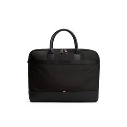 Tommy Hilfiger Laptoptasche »TH NYLON TRAVEL COMPUTER BAG«, Unisex Geschäftstasche, Messenger Bag, ideal für Geschäftsreise schwarz