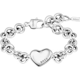 BOSS Armkette »HONEY LOVE« edelstahlfarben 19 cm BOSS Schmuck - Damenarmschmuck
