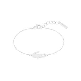 Lacoste Freundschaftsarmband &raquo;Schmuck Edelstahl Parnterarmband CROCODILE&laquo; edelstahlfarben 19 cm Moderner Armschmuck der Marke Lacoste