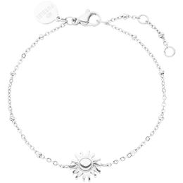 PURELEI Damen Armband &raquo;Schmuck Geschenk Sun Sonne Armkette&laquo; silber