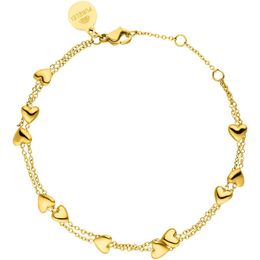 PURELEI Armband &raquo;Schmuck Geschenk Alohi Herz Armkette&laquo; gelbgoldfarben 19 cm Das Alohi Heart Armband &ndash; Liebe auf den ersten Blick Das zarte,...