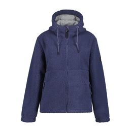Fleecejacke Icepeak "ADDIAS", Mädchen, Gr. M, blau, Obermaterial: 100% Polyester, Jacken