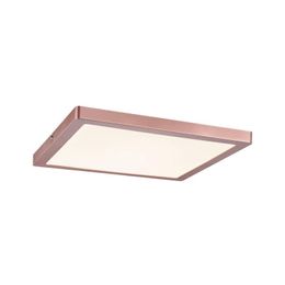 Paulmann LED Panel »Atria« 1 Stk. Warmweiß Atria eckig 300x300mm 16, 5W 2.700K, 230 V, Kunststoff roségoldfarben