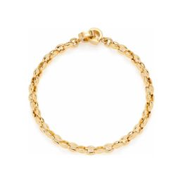 Leonardo Armband »Romea Clip&Mix« gelbgoldfarben 18,5 cm Smartes Trend-Piece: Das Schiffsanker-Armband trumpft mit einem klassischen Design aus...