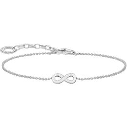 Thomas Sabo Armband »mit Infinity-Anhänger« silberfarben 19 Armband mit Infinity-Anhänger