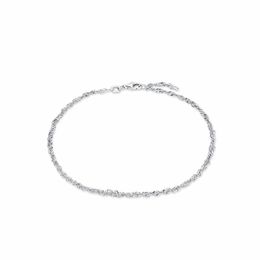 Amor Fußkette »Schmuck Geschenk Körperschmuck, Singapurkettengliederung« Silber-925