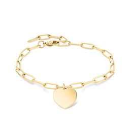 Liebeskind Berlin Armband »Schmuck Edelstahl Armkette My Heart Herz« gelbgoldfarben 20 cm Modisches Armband