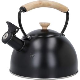 LA CAFETI&Egrave;RE Wasserkessel &raquo;&laquo; 1 Stk. tlg. Edelstahl 18/10 Schwarz