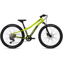 GHOST Mountainbike &raquo;Kato 24 Pro&laquo; 10 Gang Shimano Deore RD-M600 Schaltwerk Kettenschaltung f&uuml;r Damen und Herren, Kettenschaltung gr&uuml;n Mountainbike