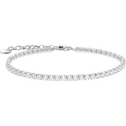 Thomas Sabo Armband »Schmuck Silber 925 Tennisarmband« mit Zirkonia (synth.) silberfarben-kristallweiß + kristallweiß 19 Ein Klassiker unter den...