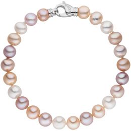 ADRIANA Perlenarmband »Schmuck Geschenk Silber 925 Armband Armkette Monterosso« Made in Germany - mit Süßwasserzuchtperle silberfarben-multicolor...