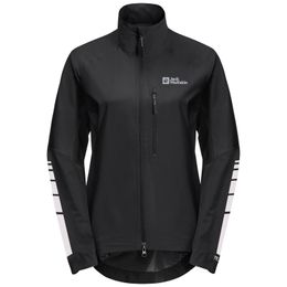 Jack Wolfskin Fahrradjacke »MOROBBIA 2.5L JKT W« black L (42/44) L (42/44) Vorgeformten Ellenbogen