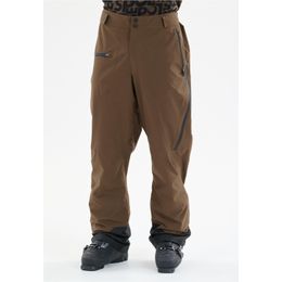 Skihose SLOPE "Zuki", Herren, Gr. L, US-Gr&ouml;&szlig;en, dunkelgrau, schwarz, 100% Polyester, mehrfarbig, lang, Hosen Skihose, mit 15.000 mm Wassers&auml;ule