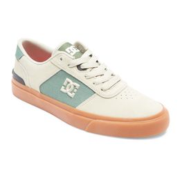 DC Shoes Skateschuh &raquo;Teknic S&laquo; Tan/Green 11(44,5) 11(44,5) Obermaterial aus Super-Suede und Super-Canvas