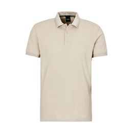 BOSS Green Poloshirt &raquo;Paddy&laquo; mit kontrastfarbenen Streifen am Kragen Open Beige285 L L Poloshirt von BOSS Green Menswear