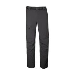 Killtec Herren Zip-off-Hose &raquo;KOS 188 KG MN PNTS&laquo; Funktionshose: Wasserabweisend, abzippbar, Stretch grau 27, Kurzgr&ouml;&szlig;en