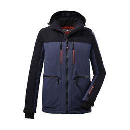 Killtec Skijacke »KSW 226 MN SKI JCKT« denim M M Skijacke mit abzippbarer Kapuze und Schneefang