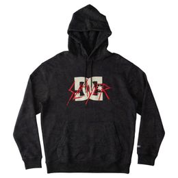 DC Shoes Kapuzensweatshirt »Slayer« Pirate Black S S Stoff: Mischgewebe aus Baumwolle und Polyester