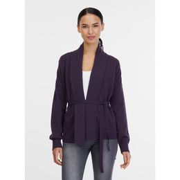Ragwear Strickjacke »UMEKO« PLUM XS (34) XS (34) Vegan, von PETA verifizierter Cardigan von Ragwear