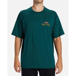 Billabong T-Shirt »Ridge« Deep Teal S S Stoff: Baumwollstoff [210 g/m2]