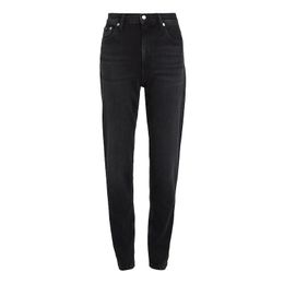 Calvin Klein Jeans Mom-Jeans »MOM JEAN« im 5-Pocket-Style Denim Black 31 - Länge 28 Länge 28 31 Mom-Jeans mit geradem Schnitt, schmaler werdend zum...