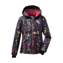 Killtec Skijacke &raquo;KOW 22 GRLS SKI JCKT&laquo; Wasserdichte, atmungsaktive Kinderjacke mit Schneefang und Fleece schwarz 164 164 Funktionsjacke mit...