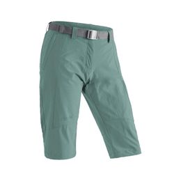 Maier Sports Caprihose »Kluane« Damen Shorts, kurze Wanderhose, Outdoorhose mit 2 Taschen, Regular Fit mittelblau 23 - Kurzgrößen Kurzgrößen 23...
