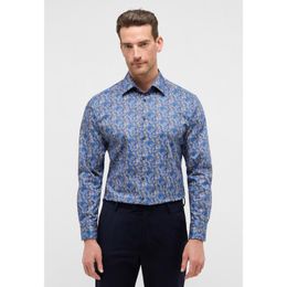 Eterna Herren Langarmhemd &raquo;MODERN FIT&laquo; NON IRON (b&uuml;gelfrei) blau 46, Normalgr&ouml;&szlig;en