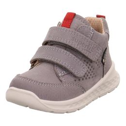 Superfit Lauflernschuh »BREEZE WMS: Mittel« Klettschuh mit wasserdichtem GORE-TEX, Größenschablone zum Download grau-rot 22 22 Sneaker mit zwei...