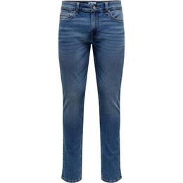Only & Sons ONLY & SONS Slim-fit-Jeans »ONSLOOM SLIM 7899 EY BOX JEANS CE« Light Medium Blue Denim 36 - Länge 32 Länge 32 36 Slim-Fit-Jeans mit Stretch-Anteil...