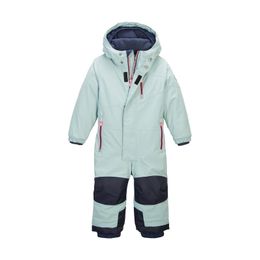 Killtec Overall »Overall Mini Colourblock« Wasserdichter, atmungsaktiver Overall mit Fleece und Reflektoren rauchmint 98/104 98/104 Skioverall mit...