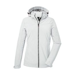 Killtec Softshelljacke &raquo;KOS 40 WMN SFTSHLL JCKT&laquo; Wasserabweisende, atmungsaktive Damenjacke aus recyceltem Material naturwei&szlig; 38 38 Damen...