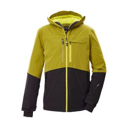 Killtec Skijacke »KSW 280 MN SKI JCKT« Wasserdichte Herrenjacke mit Schneefang, atmungsaktiv und PFAS-frei grasgrün M M Winddichte Herren Skijacke...