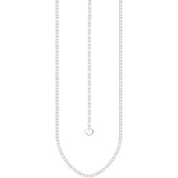 Thomas Sabo Herren Thomas Sabo Kette ohne Anh&auml;nger &raquo;Kette in Tenniskettengliederung mit Steinen&laquo; mit Zirkonia (synth.) bunt