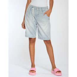 Gang Weite Jeans &raquo;Jeans Short 94SILVIA BERMUDA&laquo; denim hellblau 33 - Normalgr&ouml;&szlig;en Normalgr&ouml;&szlig;en 33 Softe Habtik