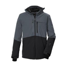 Killtec Skijacke »KSW 280 MN SKI JCKT« Wasserdichte Herrenjacke mit Schneefang, atmungsaktiv und PFAS-frei stahlgrau M M Winddichte Herren Skijacke...