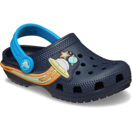 Crocs Clog »Toddler Classic UFO Lights Clog« Blinkschuh, Sandale mit coolem Motiv navy 22 22 Einzigartiges UFO-Patch, das bei jedem Schritt...
