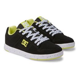 DC Shoes Skateschuh &raquo;DC Cure&laquo; Black/Soft Lime 11,5(28,5) 11,5(28,5) Obermaterial: Leder-, Nubukleder- oder...