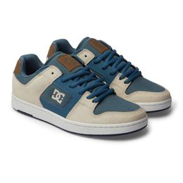 DC Shoes Sneaker »Manteca« Grey/Blue/White 4,5(36,5) 4,5(36,5) Obermaterial aus Leder, Nubuk, Wildleder oder Mesh