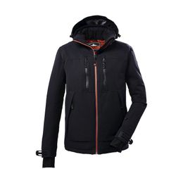 Killtec Skijacke »KSW 225 MN SKI JCKT« schwarz XXL XXL Skijacke mit abzippbarer Kapuze und Schneefang