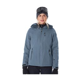 Killtec Skijacke »KSW 276 WMN SKI JCKT« Wasserdichte Damenjacke mit Schneefang, Atmungsaktivität und Taschen stahlblau 36 36 Winddichte Damen...