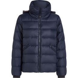 Tommy Hilfiger Steppjacke mit Logoprägung Desert Sky XS (34) XS (34) Jacke von Tommy Hilfiger Womanswear