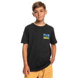 Quiksilver T-Shirt »Colour Flow« schwarz 12(148-156cm) 12(148-156cm) Stoff: Baumwoll-Jersey-Stoff [160 g/m2]
