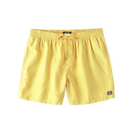 Billabong Badeshorts »All Day Layback« Sunny XS XS Material: Surf-Suede-Stoff aus recyceltem...