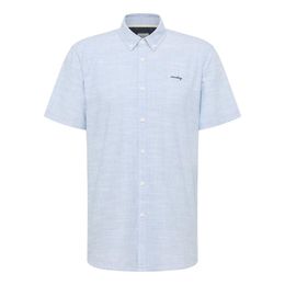 Mustang Kurzarmhemd »Herren Style Berkeley« Blau 5124 XXL - US-Größen US-Größen XXL Regular-fit
