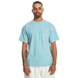 Quiksilver T-Shirt »Blank Natural Dye« Blue Fog S S Material: 100 % Baumwollstoff [180 g/m2]