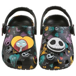Crocs Clog »The Nightmare Before Christmas Jack and Sally Classic Clog« Hausschuh mit zwei übergroßen Jibbitz -Ansteckern multi 34 34 Kids' Disney...