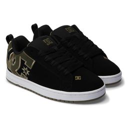 DC Shoes Sneaker »Court Graffik« Black/Black/Green 6(38) 6(38) Leder-, Nubuk- oder Wildleder-Obermaterial