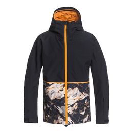 Quiksilver Snowboardjacke &raquo;Side Hit&laquo; Flame Nature Abstrakt XL XL Impr&auml;gnierung: 10K...